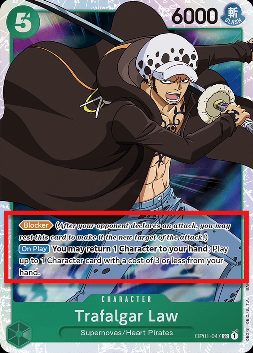 Trafalgar Law Pre-Errata Cards | One Piece | CardTrader