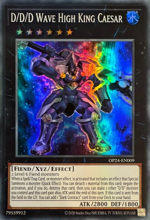 D/D/D Wave High King Caesar OTS Tournament Pack 24 | Yu-Gi-Oh! | CardTrader