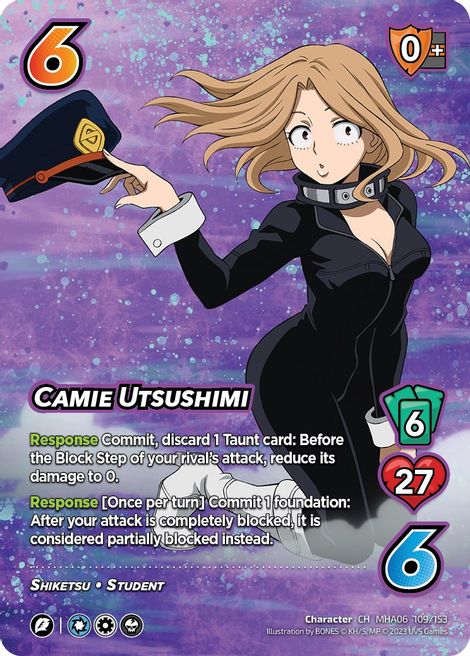 Camie Utsushimi Jet Burn | My Hero Academia | CardTrader