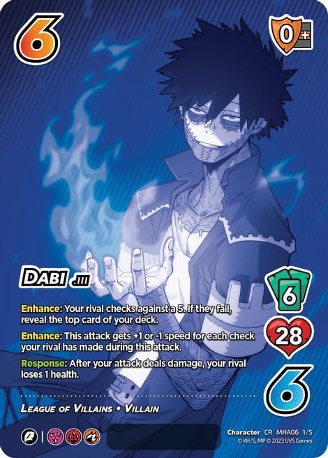 Dabi Jet Burn | My Hero Academia | CardTrader