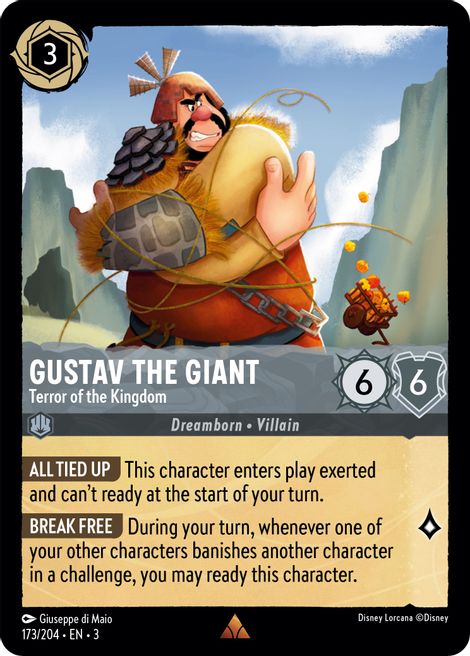 Gustav the Giant - Terror of the Kingdom Into the Inklands | Lorcana ...