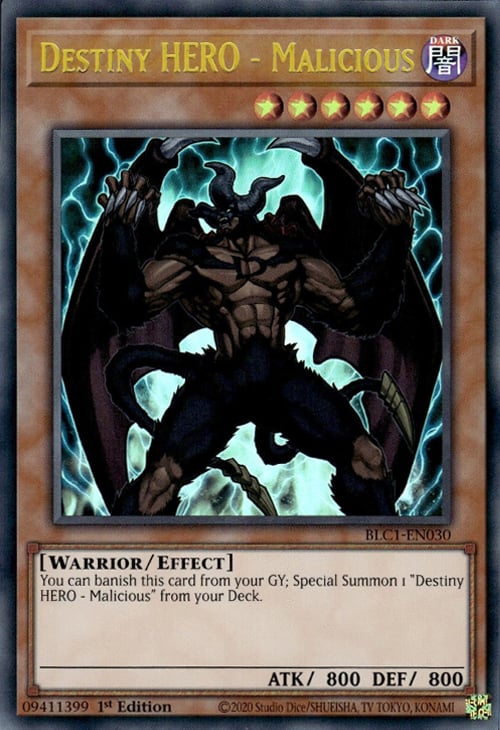 Destiny HERO - Malicious Battles of Legend: Chapter 1 | Yu-Gi-Oh! | CardTrader