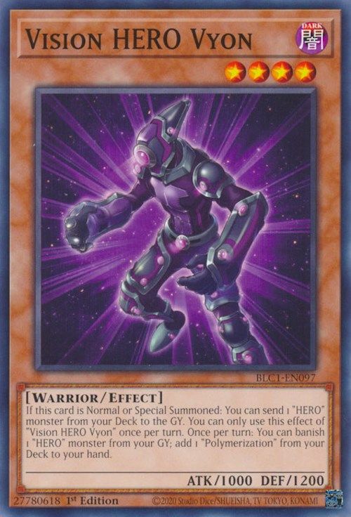 Vision HERO Vyon Battles of Legend: Chapter 1 | Yu-Gi-Oh! | CardTrader