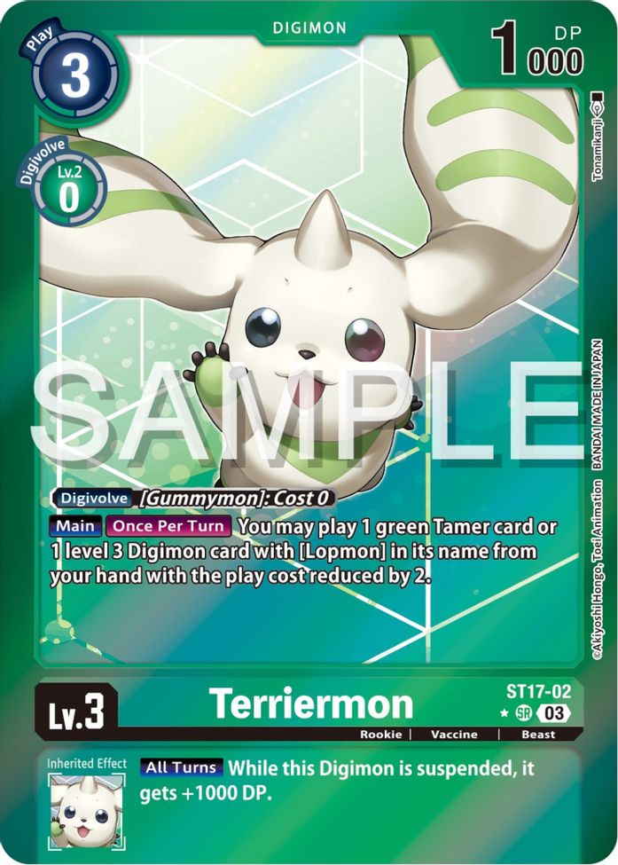 Terriermon ST-17: Advanced Deck: Double Typhoon | Digimon | CardTrader