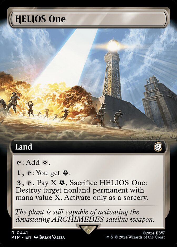 HELIOS One Universes Beyond: Fallout Collectors | Magic | CardTrader