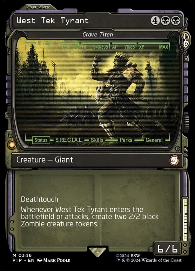 Titano Sepolcrale Universes Beyond: Fallout Collectors | Magic | CardTrader