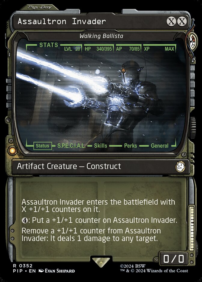 Walking Ballista Universes Beyond: Fallout Collectors | Magic | CardTrader