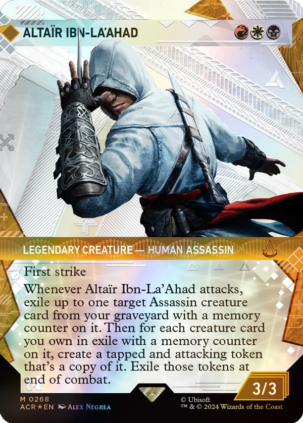 Altaïr Ibn-La'Ahad Universes Beyond: Assassin's Creed Collectors | Magic | CardTrader