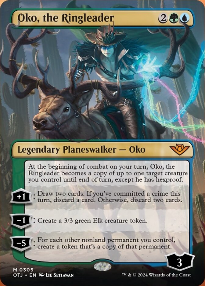 Oko, the Ringleader Outlaws of Thunder Junction Collectors | Magic ...