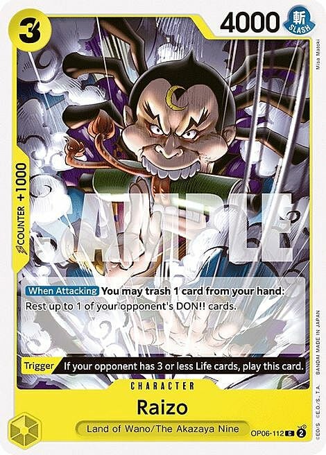 Raizo OP-06: Wings of the Captain | One Piece | CardTrader