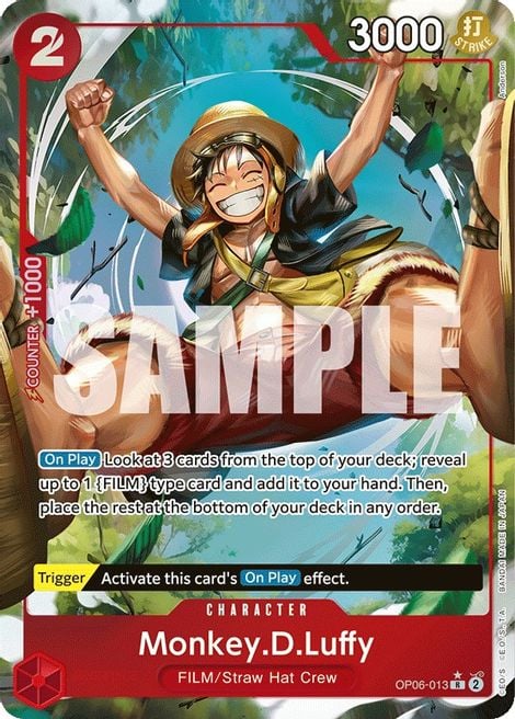 Monkey.D.Luffy OP-06: Wings of the Captain | One Piece | CardTrader