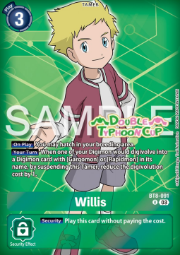 Willis Starter Deck Promos | Digimon | CardTrader
