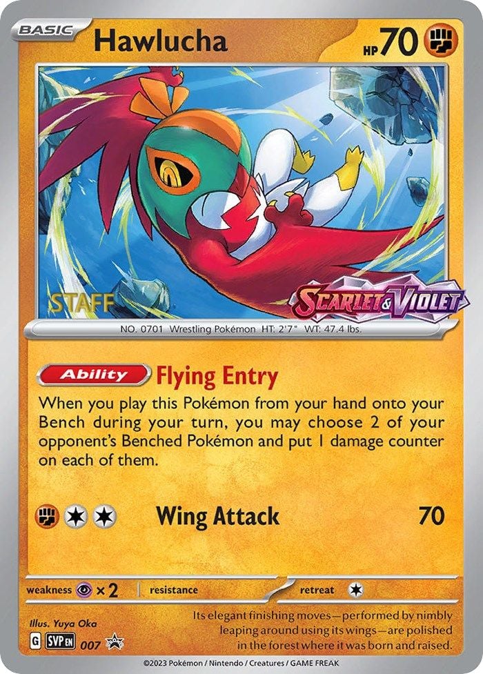 Hawlucha SV Black Star Promos | Pokémon | CardTrader