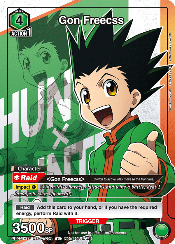 Gon Freecss Demo Decks | Union Arena | CardTrader