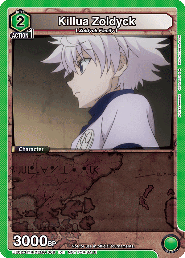 Killua Zoldyck Demo Decks | Union Arena | CardTrader