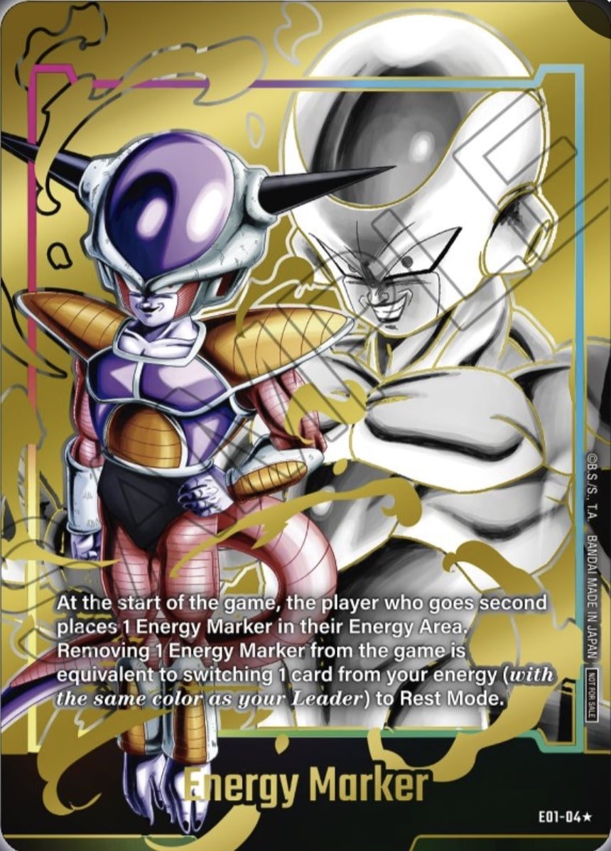 "Frieza" Energy Marker Fusion World Promos | Dragon Ball Super | CardTrader