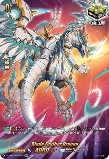 Blade Feather Dragon Triple Drive Booster | Vanguard | CardTrader