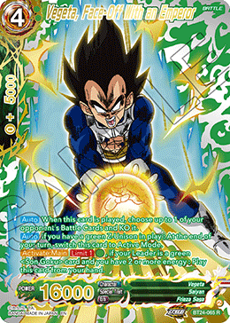 Vegeta, Face-Off With an Emperor Beyond Generations | Dragon Ball Super ...