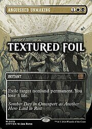 All versions from all sets for Anguished Unmaking | CardTrader