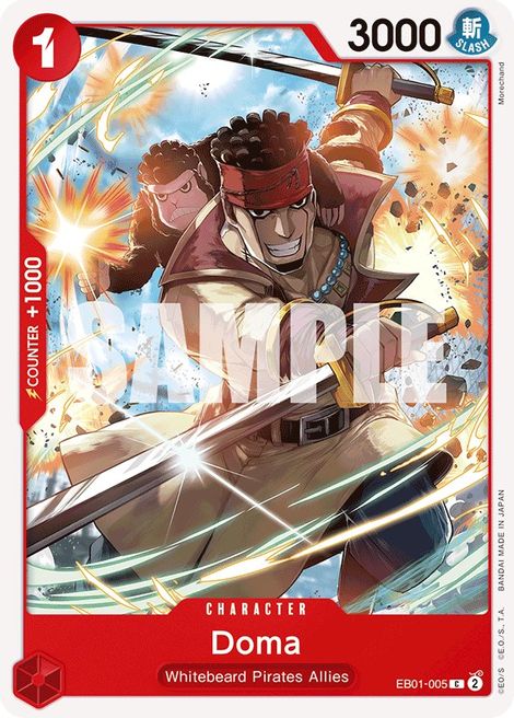 Doma EB-01: Memorial Collection | One Piece | CardTrader