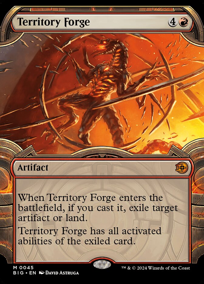 Territory Forge The Big Score Collectors | Magic | CardTrader