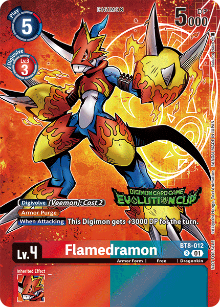 Flamedramon Evolution Cup | Digimon | CardTrader
