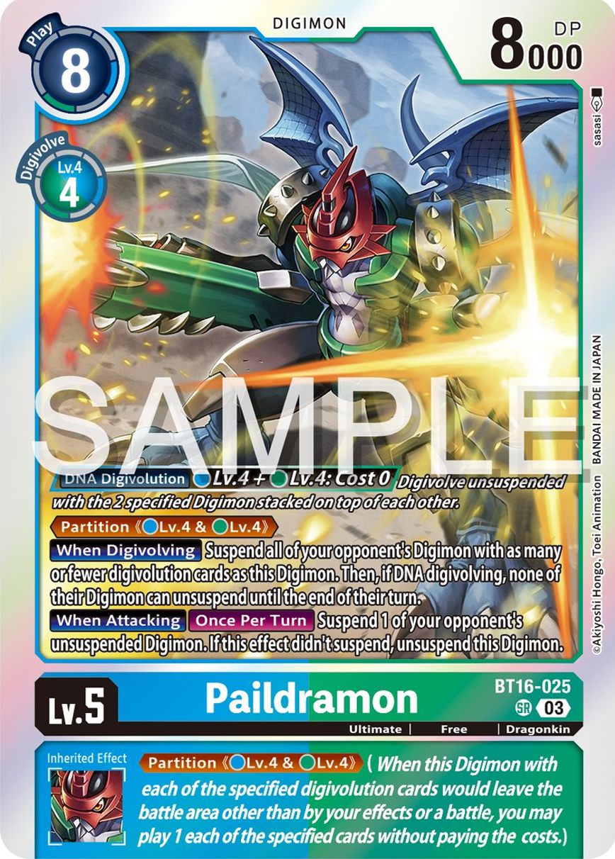 Paildramon BT-16: Beginning Observer | Digimon | CardTrader
