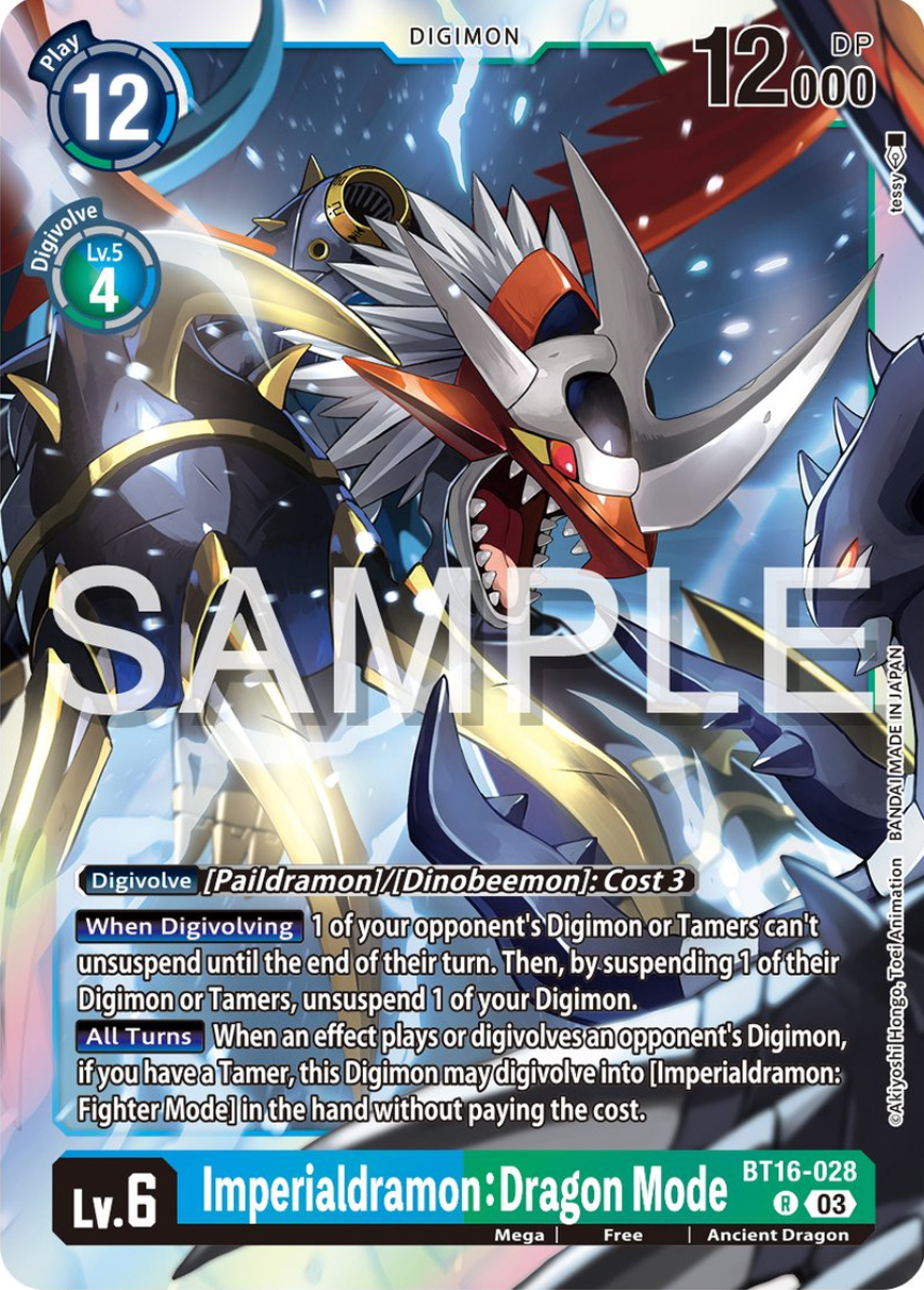 Imperialdramon: Dragon Mode BT-16: Beginning Observer | Digimon | CardTrader