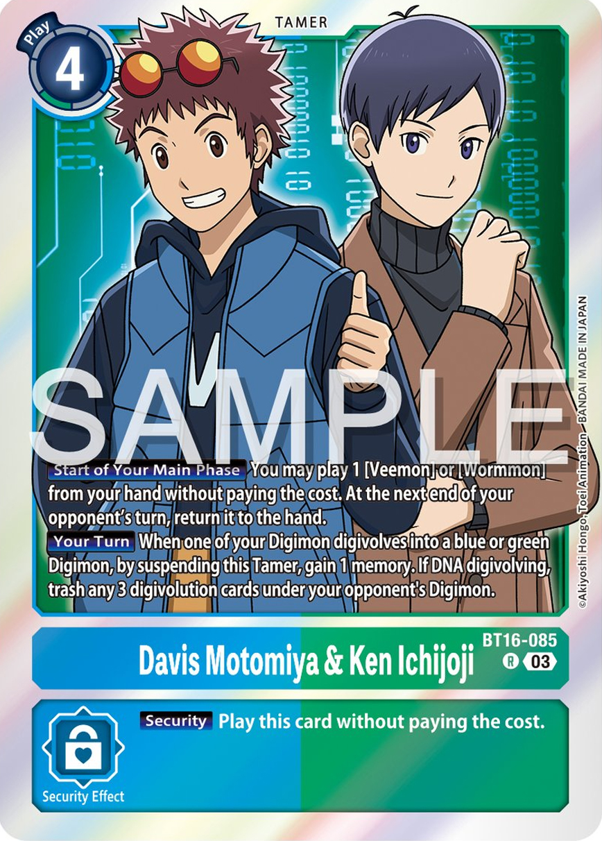 Davis Motomiya & Ken Ichijoji BT-16: Beginning Observer | Digimon ...