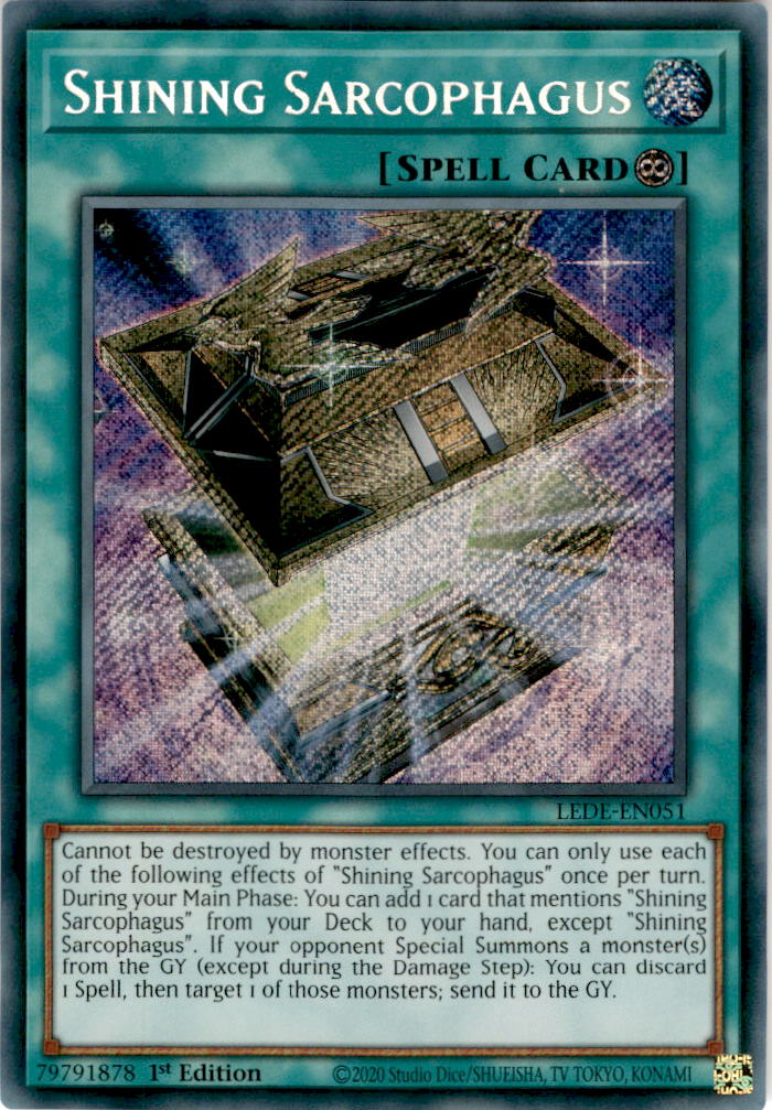 Shining Sarcophagus Legacy of Destruction | Yu-Gi-Oh! | CardTrader