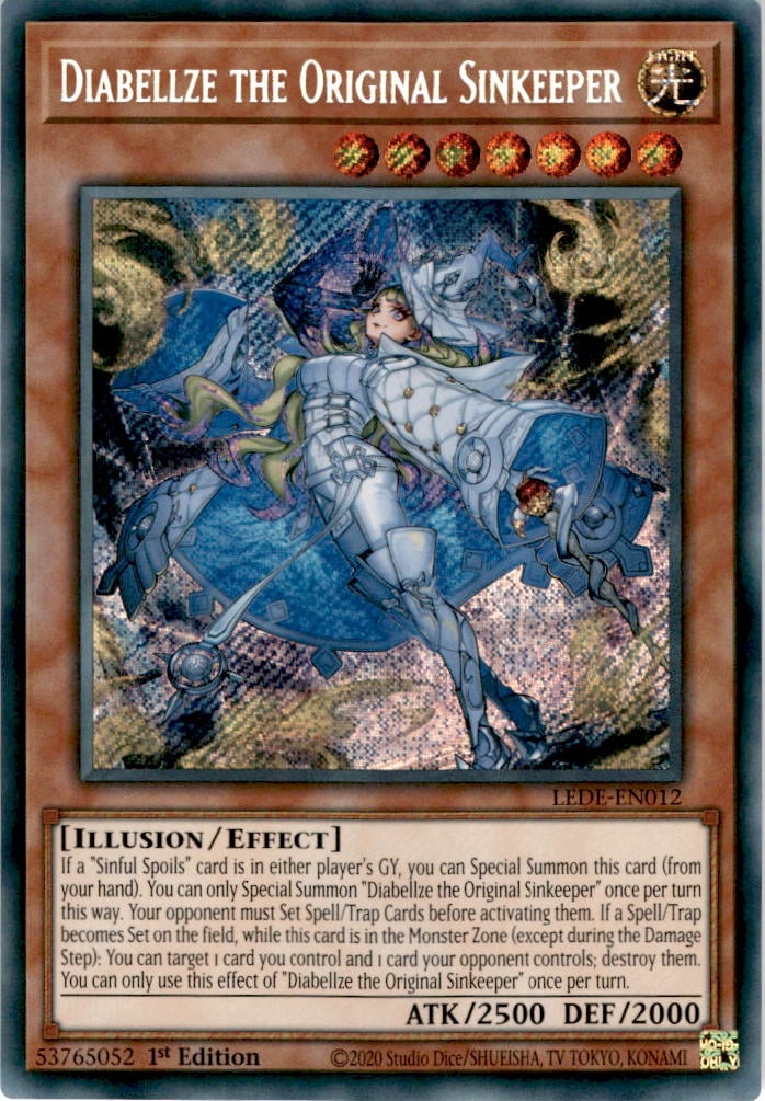 Diabellze the Original Sinkeeper Legacy of Destruction | Yu-Gi-Oh! | CardTrader