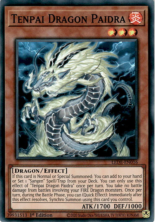 Dragón Tenpai Paidra Legacy of Destruction | Yu-Gi-Oh! | CardTrader