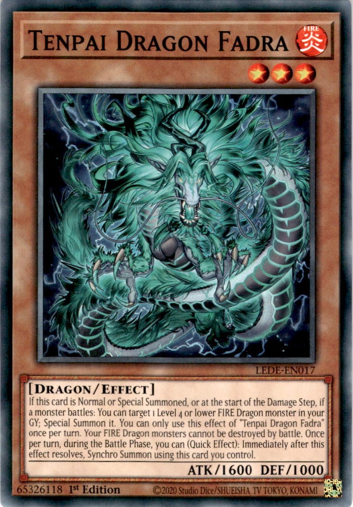 Tenpai Dragon Fadra Legacy of Destruction | Yu-Gi-Oh! | CardTrader