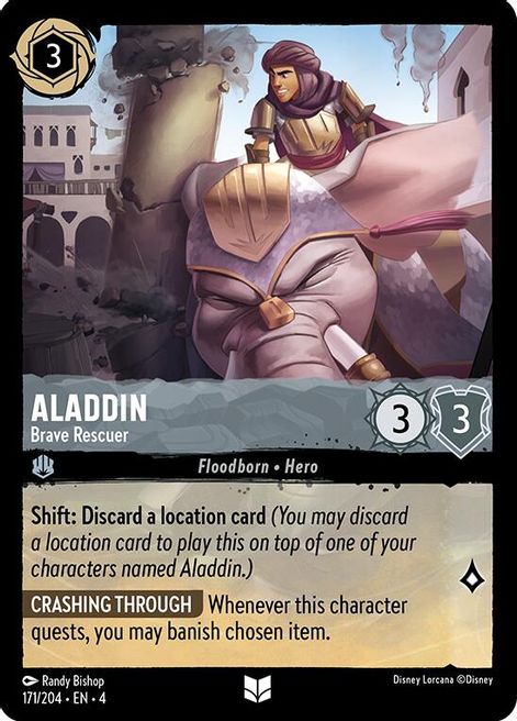 Aladdin - Brave Rescuer Ursula's Return | Lorcana | CardTrader