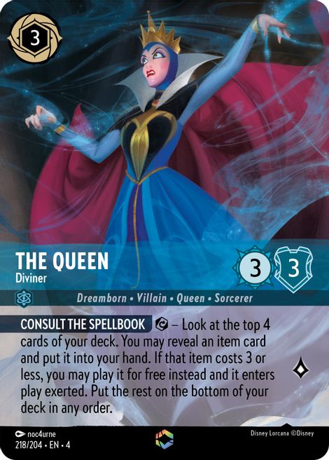 The Queen - Diviner Ursula's Return | Lorcana | CardTrader