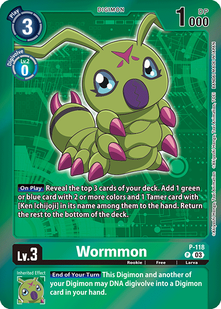 Wormmon Promo | Digimon | CardTrader