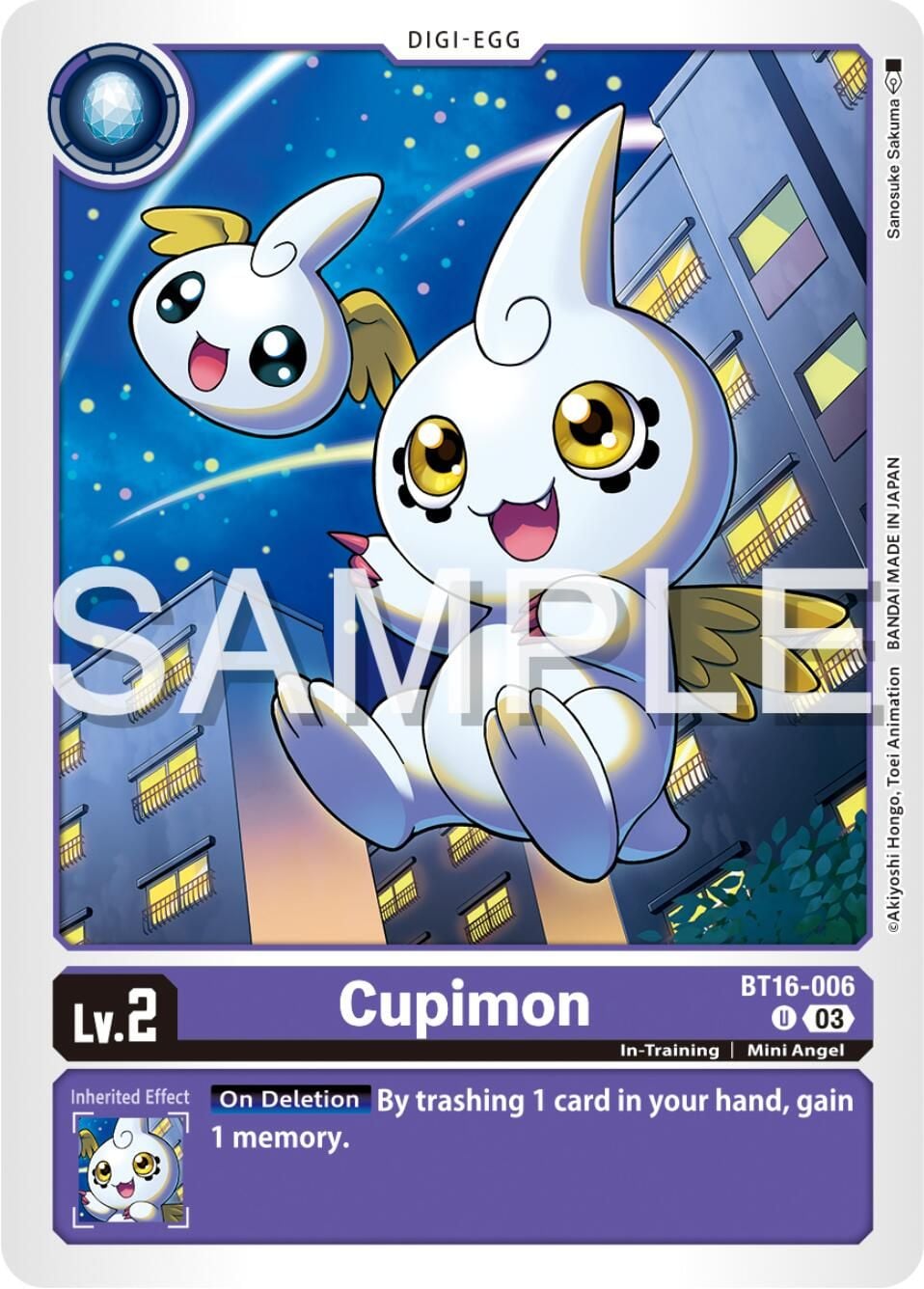 Cupimon BT-16: Beginning Observer | Digimon | CardTrader