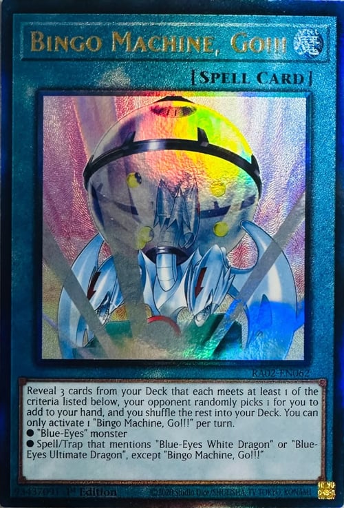 Bingo Machine, Go!!! 25th Anniversary Rarity Collection II | Yu-Gi-Oh ...
