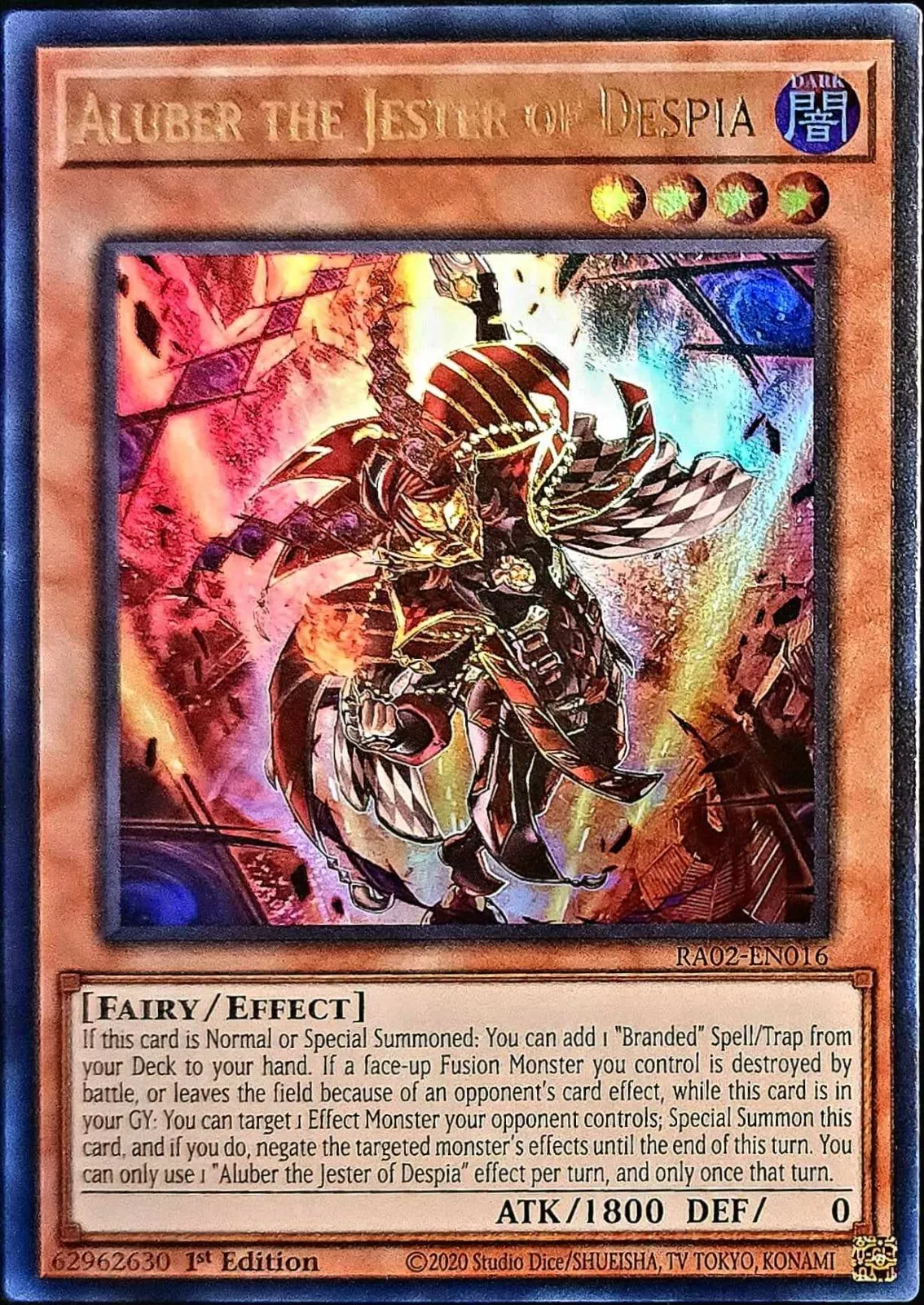 Aluber the Jester of Despia 25th Anniversary Rarity Collection II | Yu-Gi-Oh! | CardTrader