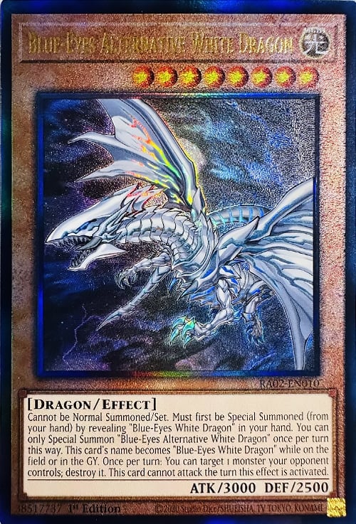 Dragón Blanco Alternativo de Ojos Azules 25th Anniversary Rarity Collection II | Yu-Gi-Oh ...