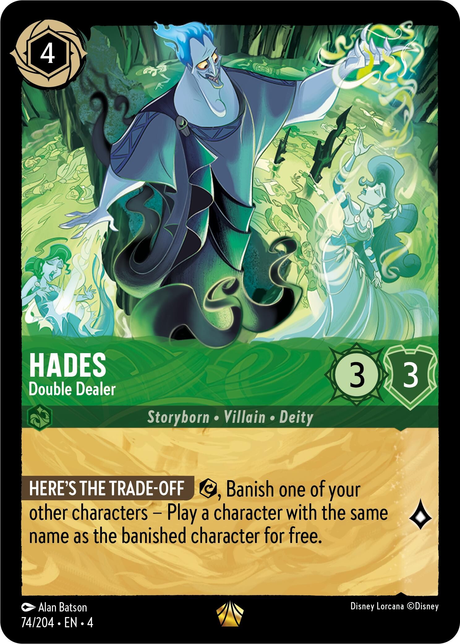 Hades - Double Dealer Ursula's Return | Lorcana | CardTrader