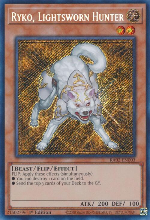Ryko, Lightsworn Hunter 25th Anniversary Rarity Collection II | Yu-Gi ...