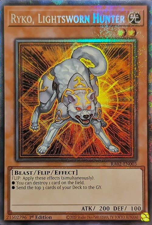 Ryko, Lightsworn Hunter 25th Anniversary Rarity Collection II | Yu-Gi ...