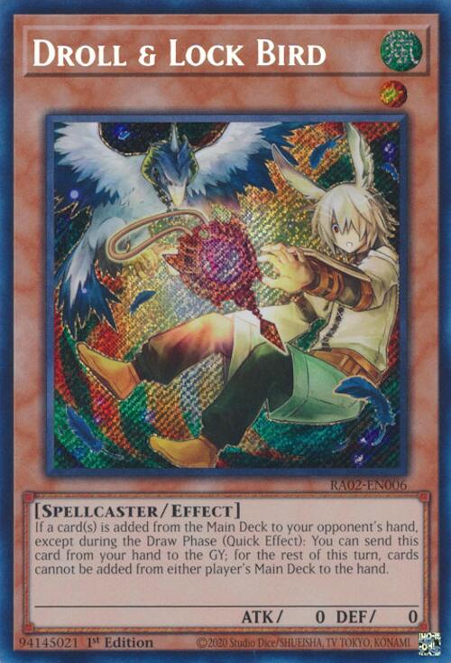 Droll & Lock Bird 25th Anniversary Rarity Collection II | Yu-Gi-Oh ...