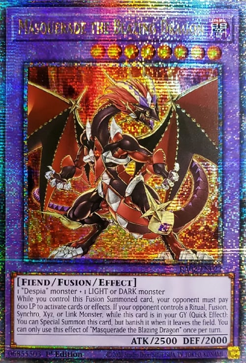 Masquerade the Blazing Dragon 25th Anniversary Rarity Collection II | Yu-Gi-Oh! | CardTrader