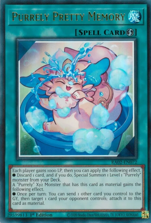 Purrely Pretty Memory 25th Anniversary Rarity Collection II | Yu-Gi-Oh ...