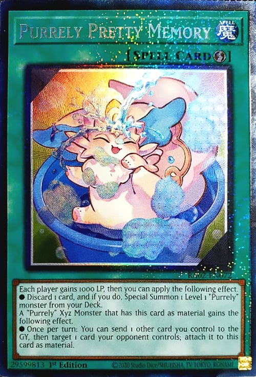 Purrely Pretty Memory 25th Anniversary Rarity Collection II | Yu-Gi-Oh ...