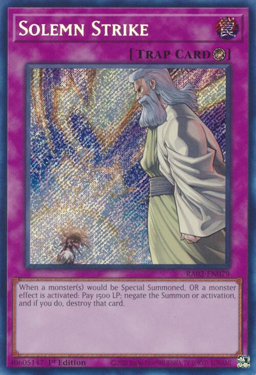 Solemn Strike 25th Anniversary Rarity Collection II | Yu-Gi-Oh ...