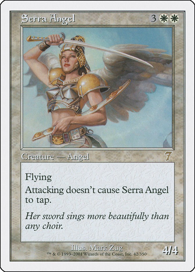 Serra Angel Seventh Edition | Magic | CardTrader