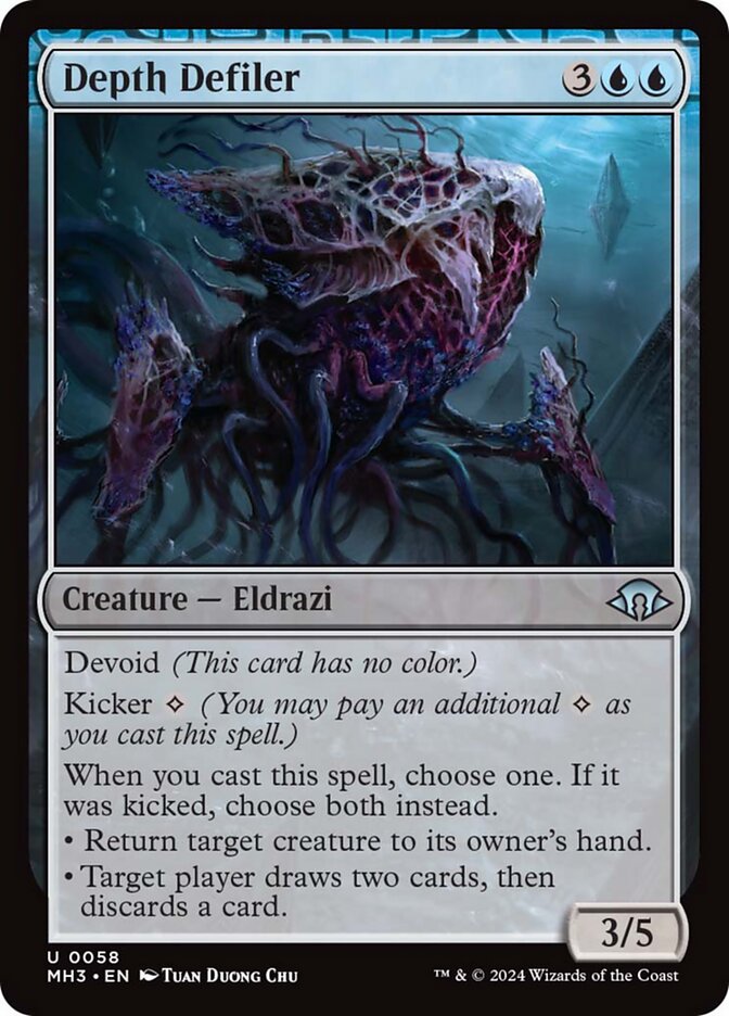 Depth Defiler Modern Horizons 3 | Magic | CardTrader